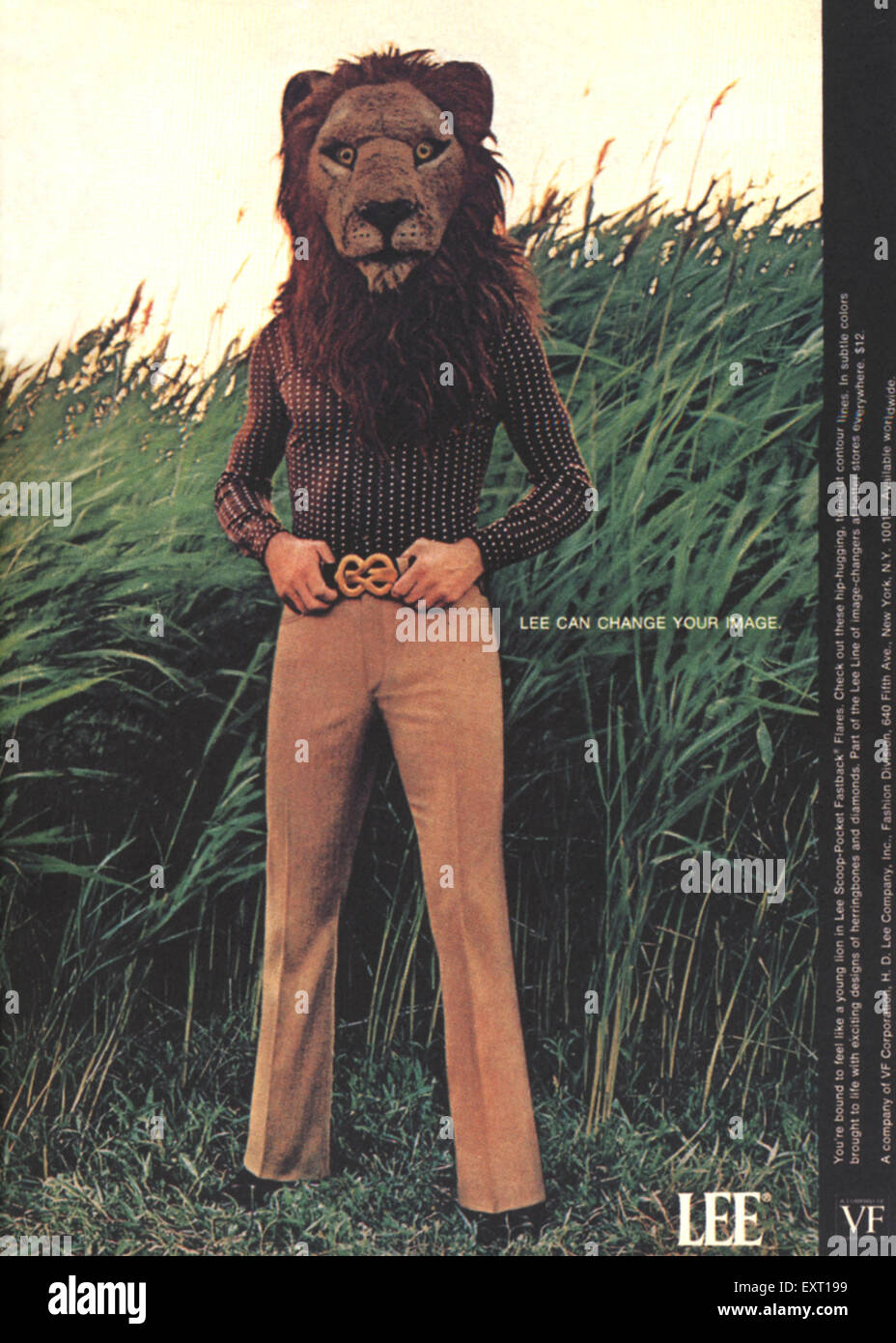 1960s USA Lee Magazine Advert Stock Photo - Alamy