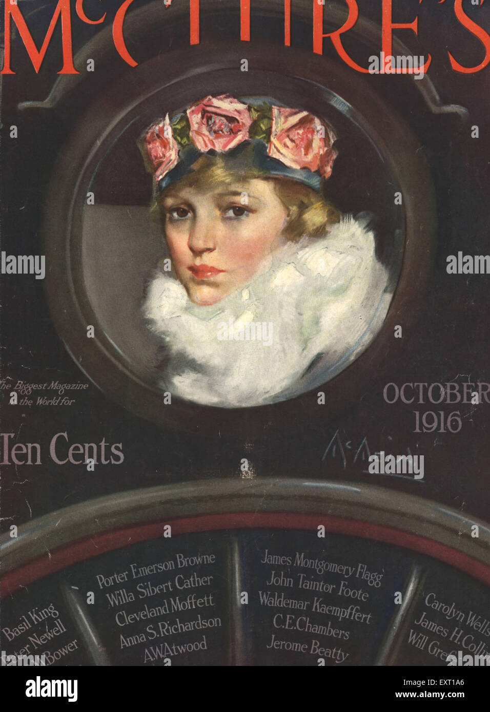1910s USA McClure's Magazine Cover Stock Photo - Alamy