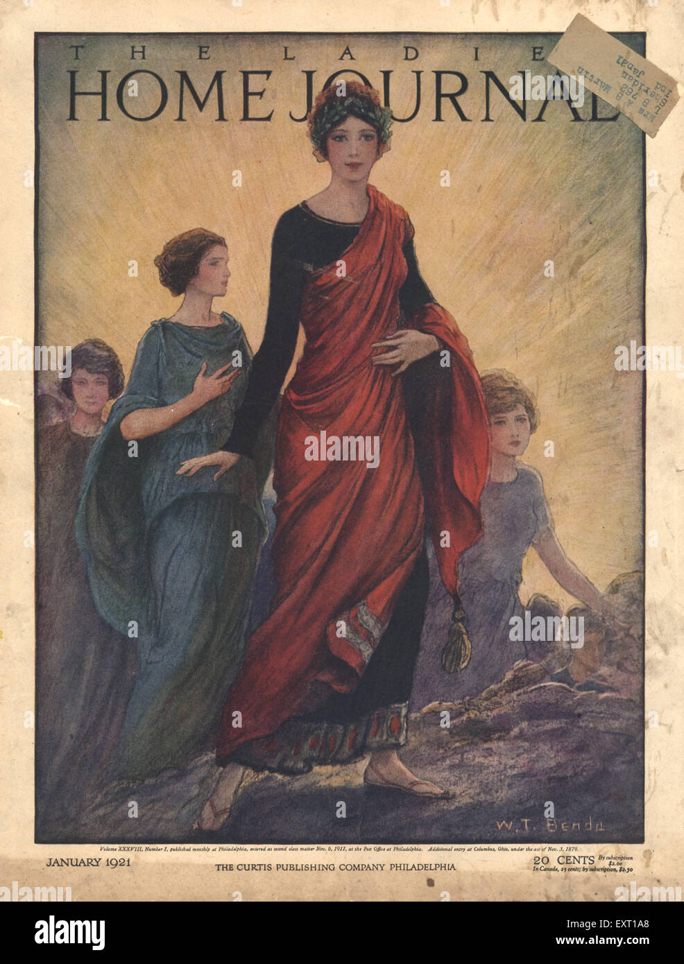 1920s USA Ladies' Home Journal Magazine Cover Stock Photo - Alamy