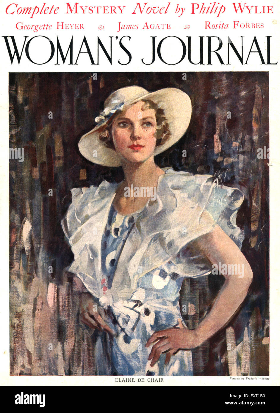 1940s UK Womans Journal Magazine Cover Stock Photo - Alamy