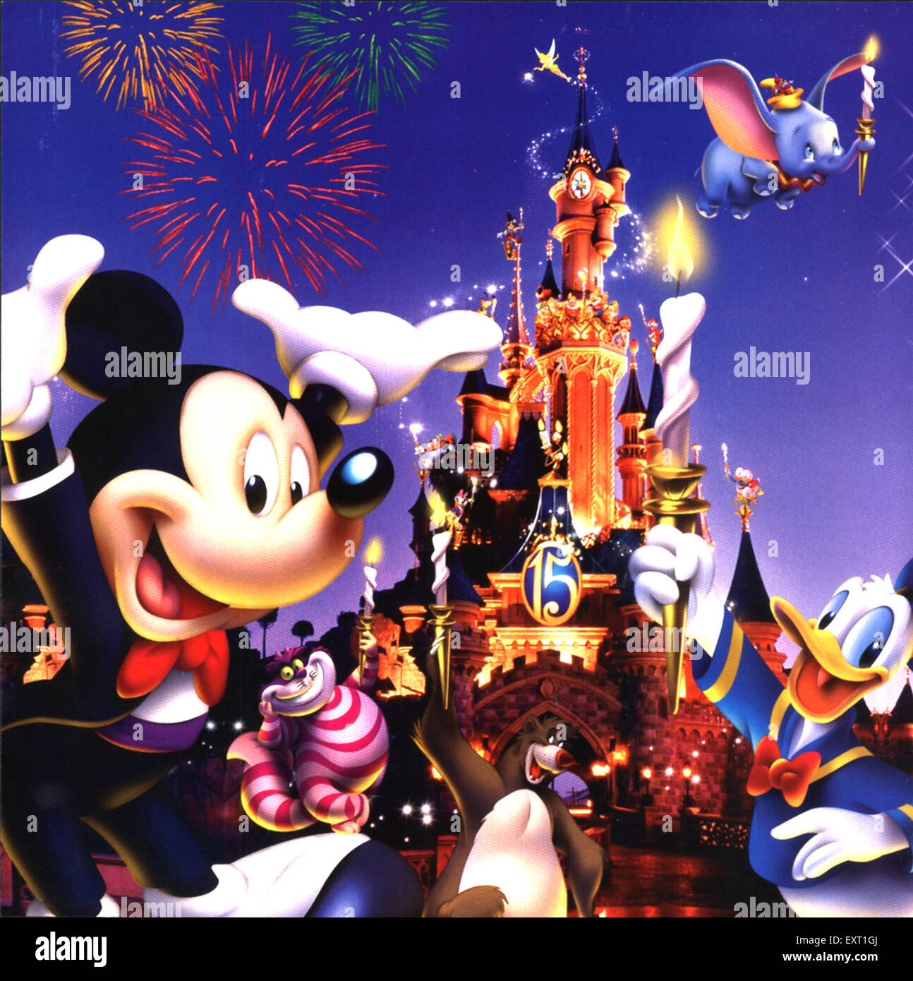 2000s UK Disneyland Paris Magazine Plate Stock Photo - Alamy