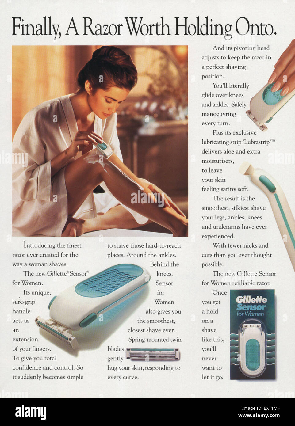 Gillette Advert Stock Photos & Gillette Advert Stock Images - Alamy