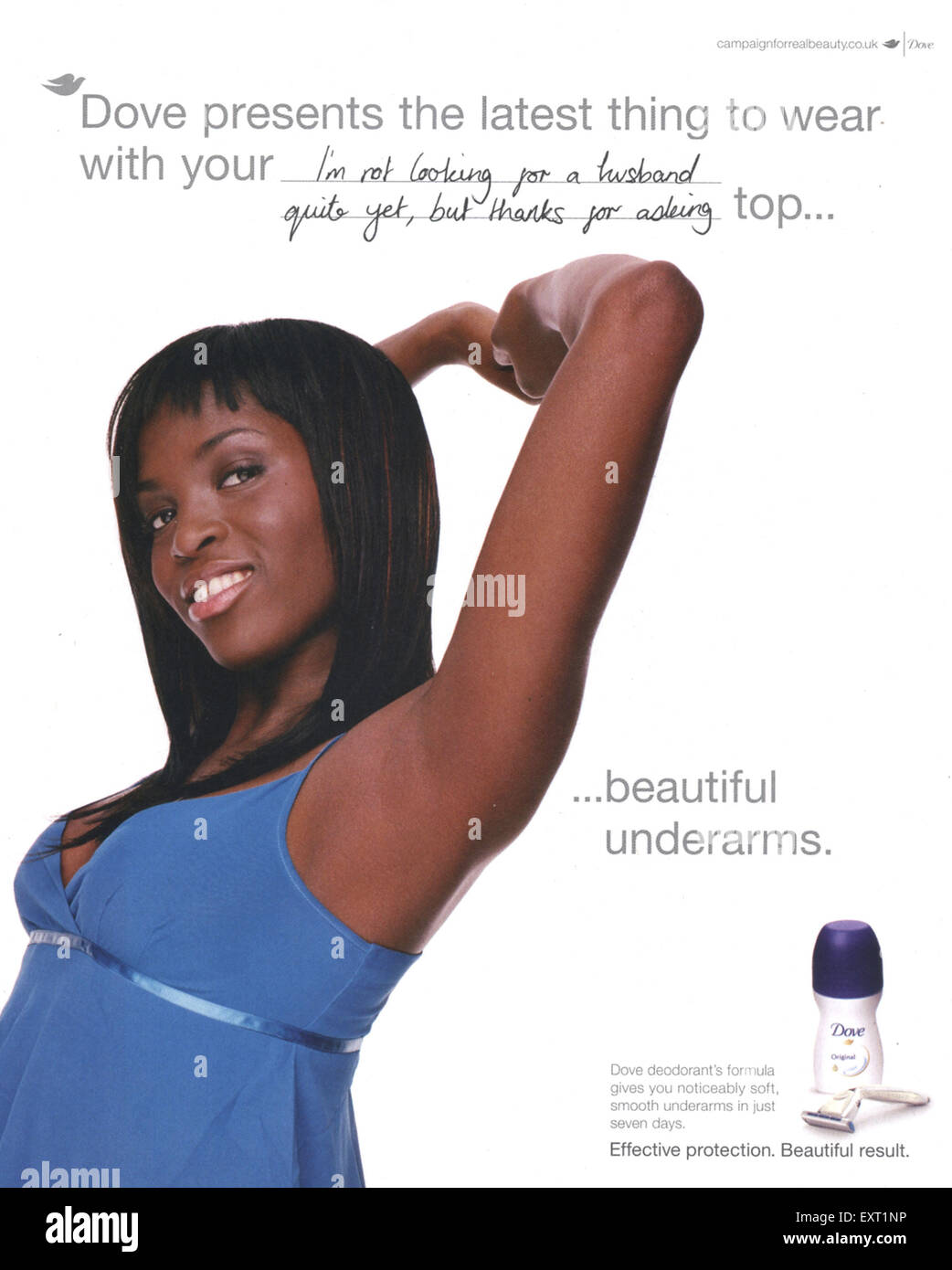2000s UK Dove Magazine Advert Stock Photo - Alamy