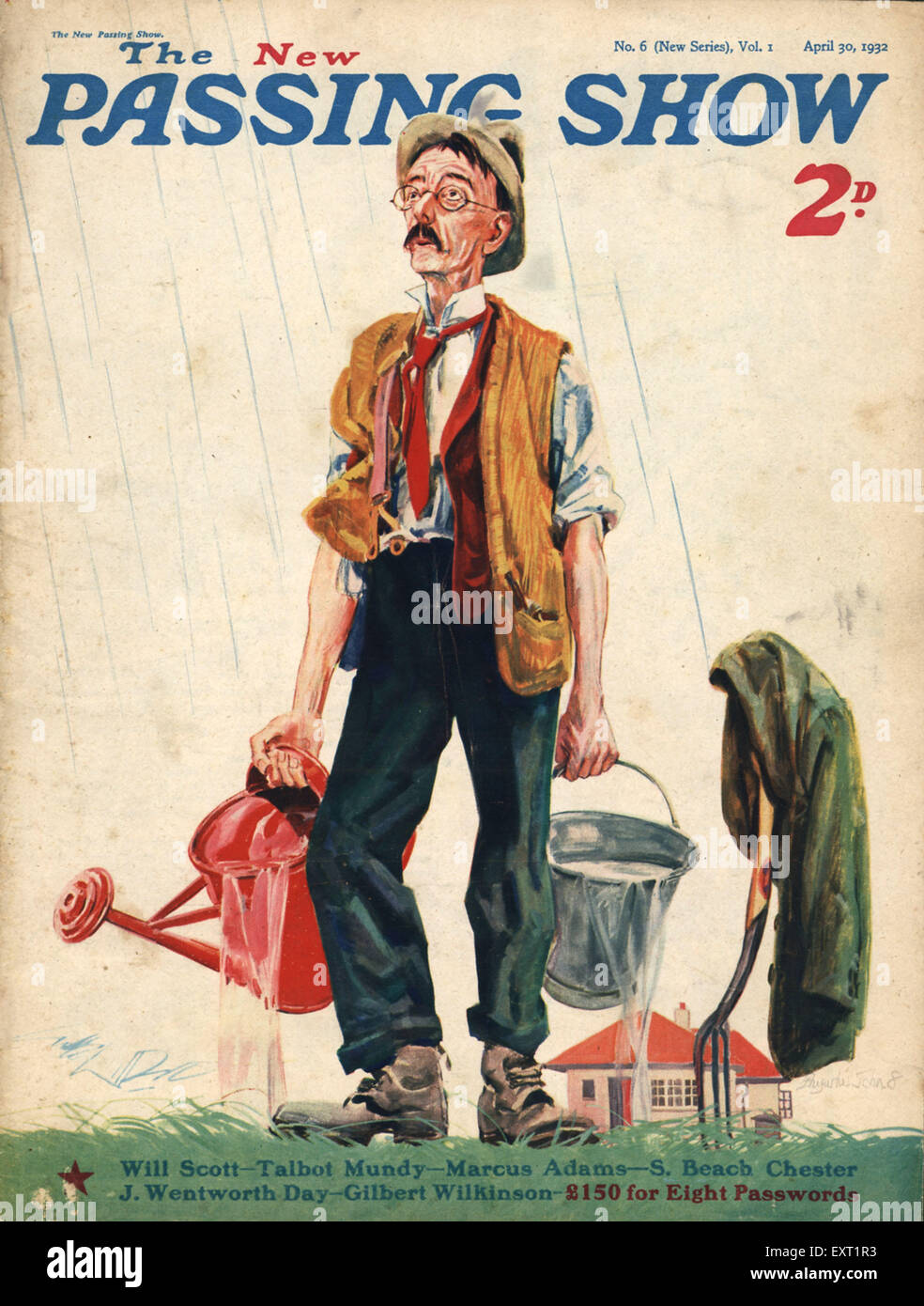 1930s UK The Passing Show Magazine Cover Stock Photo - Alamy