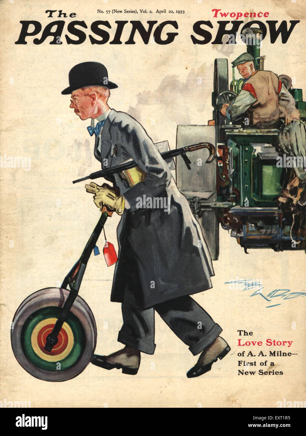 1930s UK The Passing Show Magazine Cover Stock Photo - Alamy