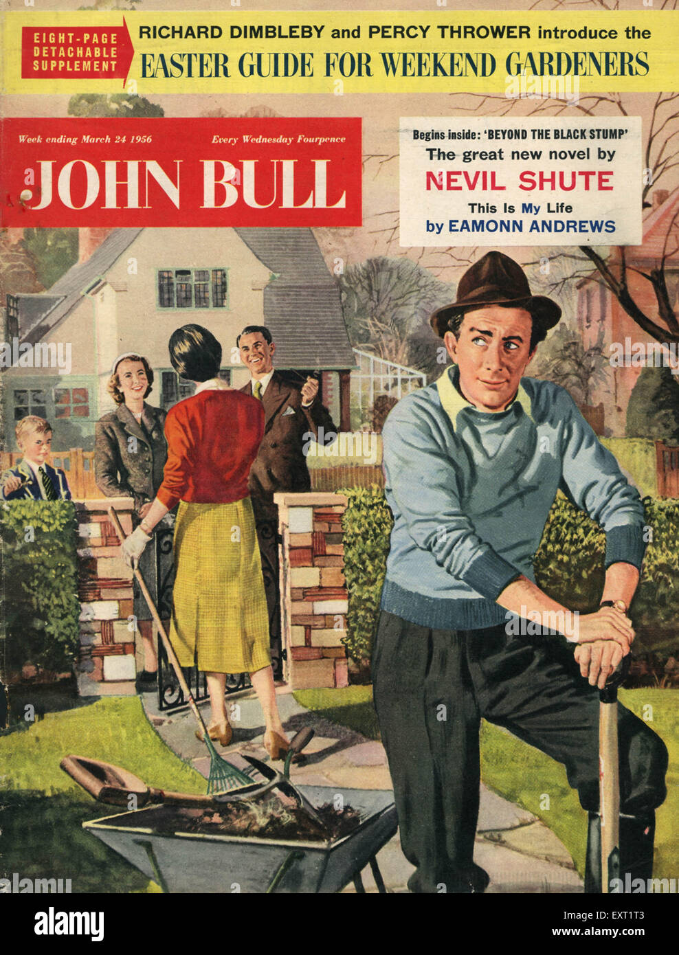 John bull magazine cover hi-res stock photography and images - Alamy