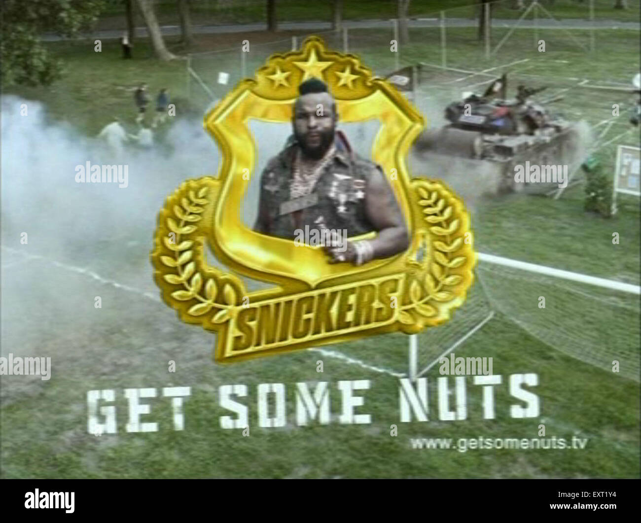 Snickers advert hi-res stock photography and images - Alamy