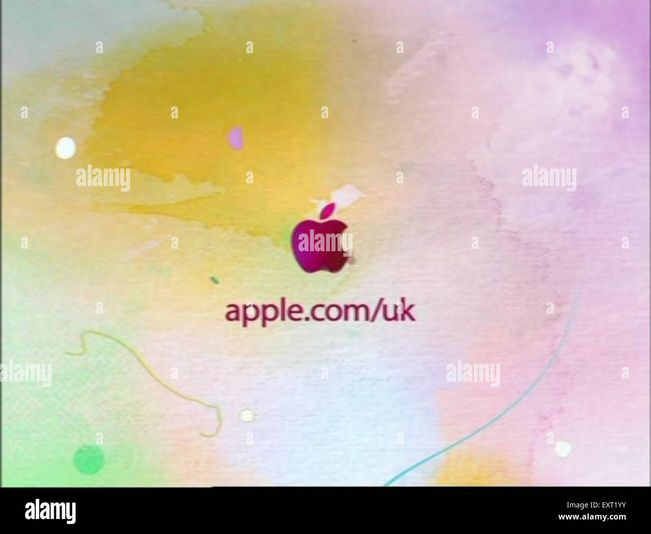 2000s UK Apple TV Advert (Grab Stock Photo - Alamy