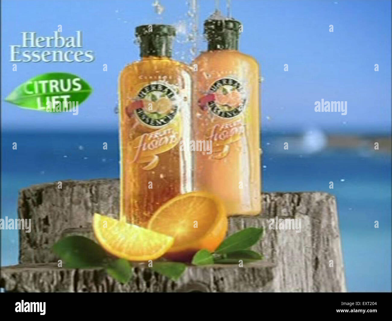 2000s UK Herbal Essences TV Advert (Grab Stock Photo - Alamy