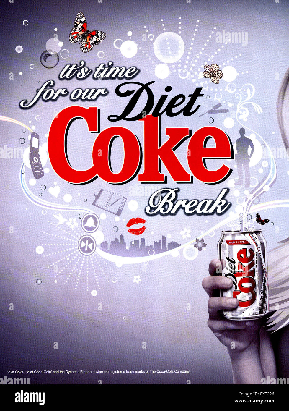2000s UK Coca Cola Magazine Advert (detail Stock Photo - Alamy