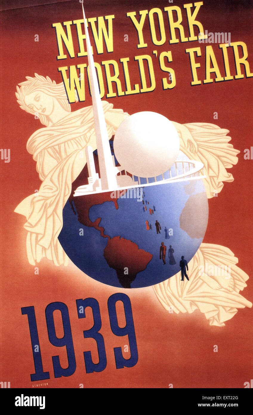 1930s USA World's Fair Poster Stock Photo - Alamy