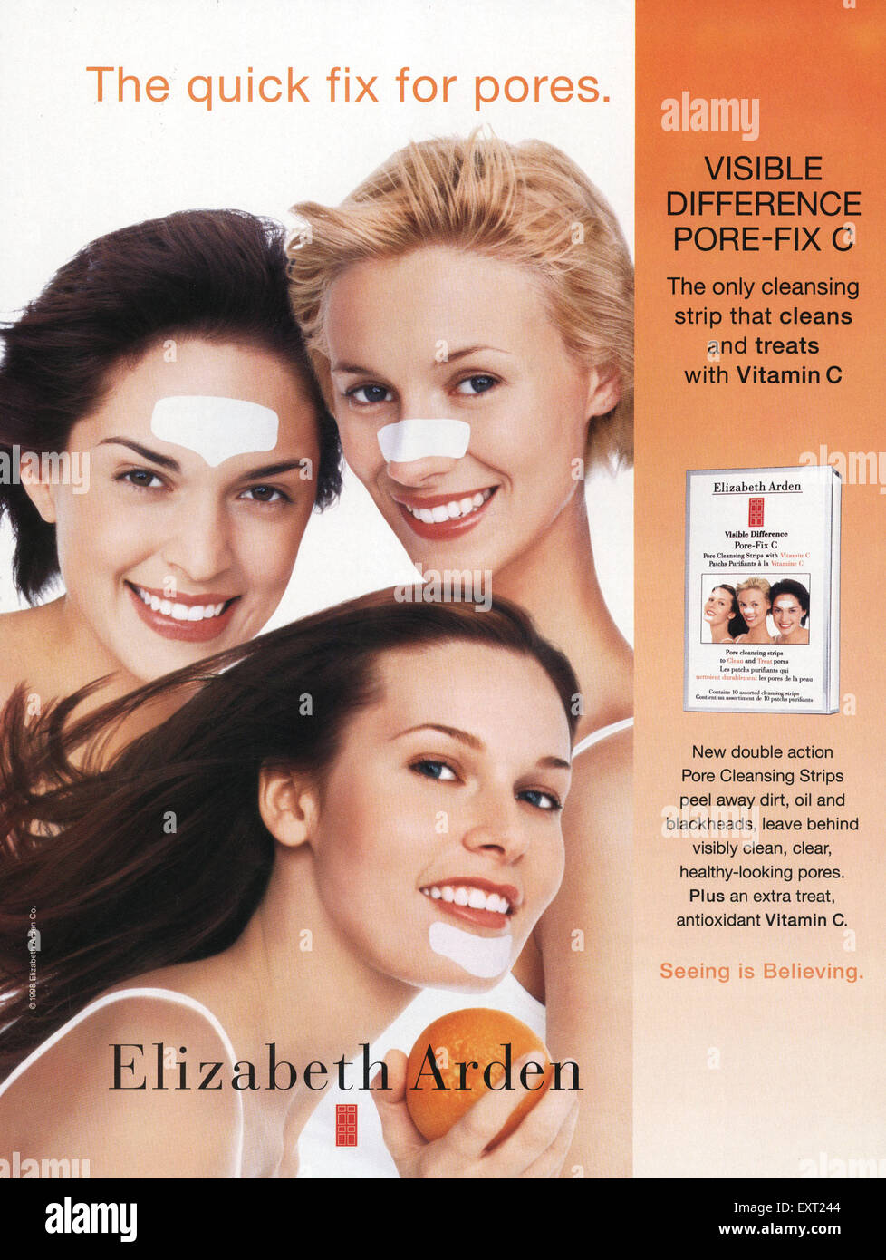 Elizabeth arden advert hi-res stock photography and images - Alamy