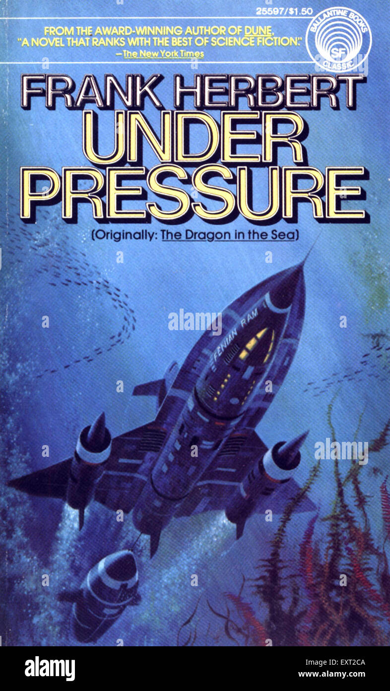 1970s UK Under Pressure Book Cover Stock Photo - Alamy