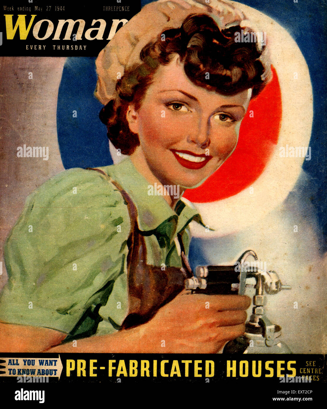 1940s uk woman magazine cover hi-res stock photography and images - Alamy