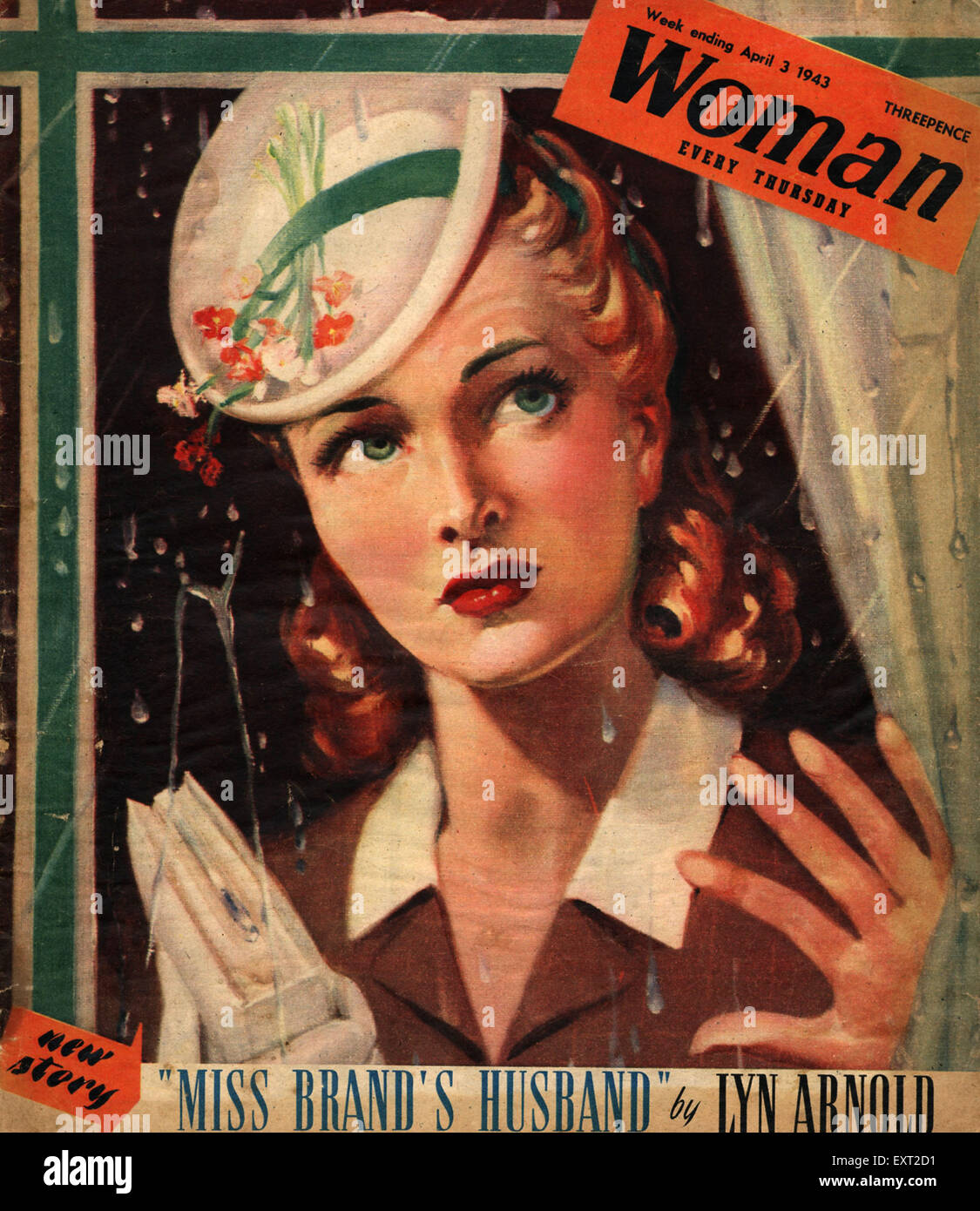 1940s woman hi-res stock photography and images - Alamy