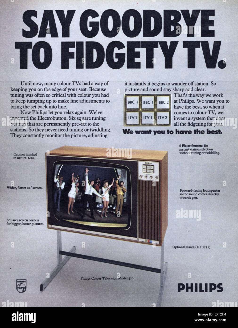 1960s advert uk television hi-res stock photography and images - Alamy
