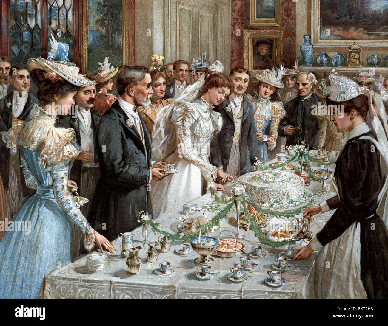 Wedding 1900s High Resolution Stock Photography and Images - Alamy