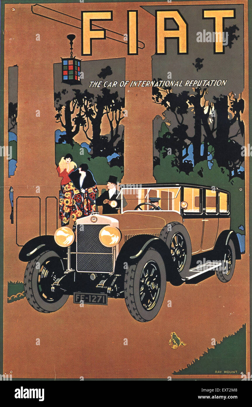 Fiat 1920s hi-res stock photography and images - Alamy