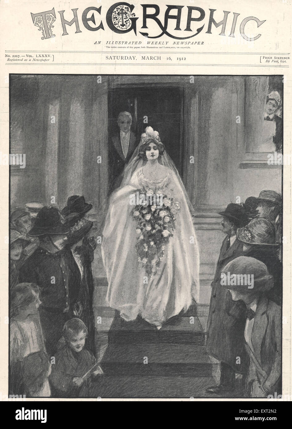 1910s UK The Graphic Magazine Cover Stock Photo - Alamy