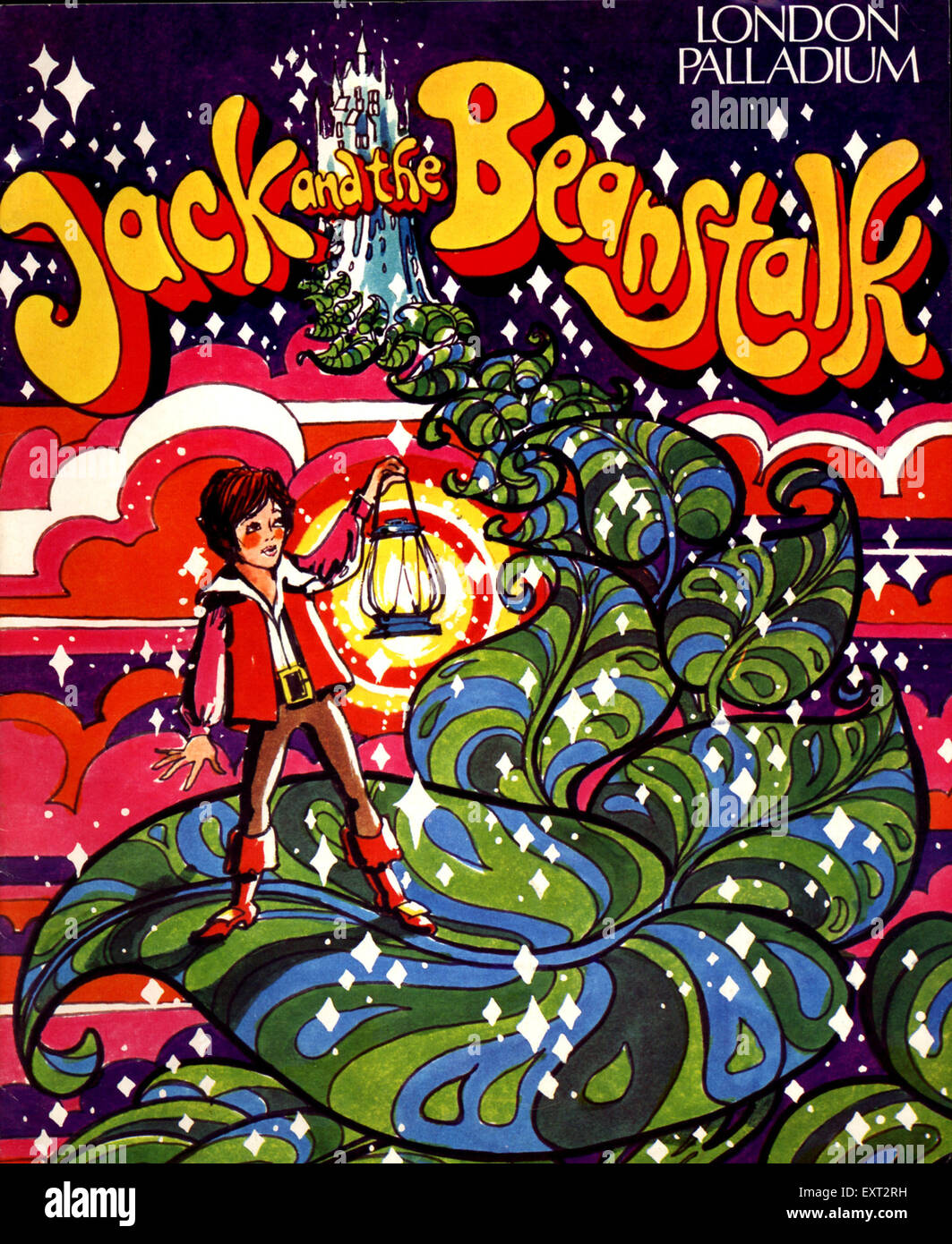1970s UK Jack and the Beanstalk Poster Stock Photo - Alamy