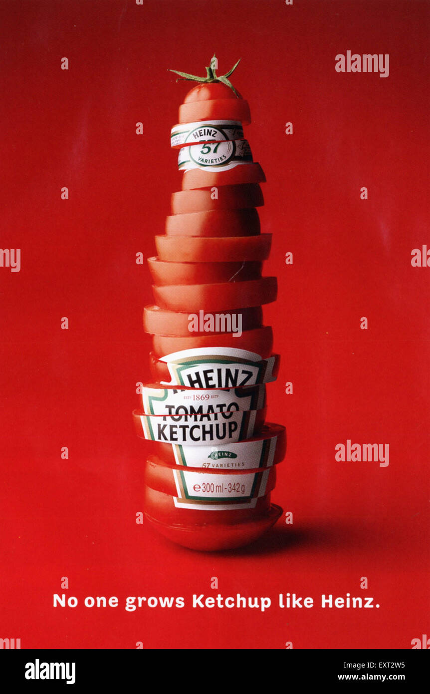Heinz advert hi-res stock photography and images - Alamy
