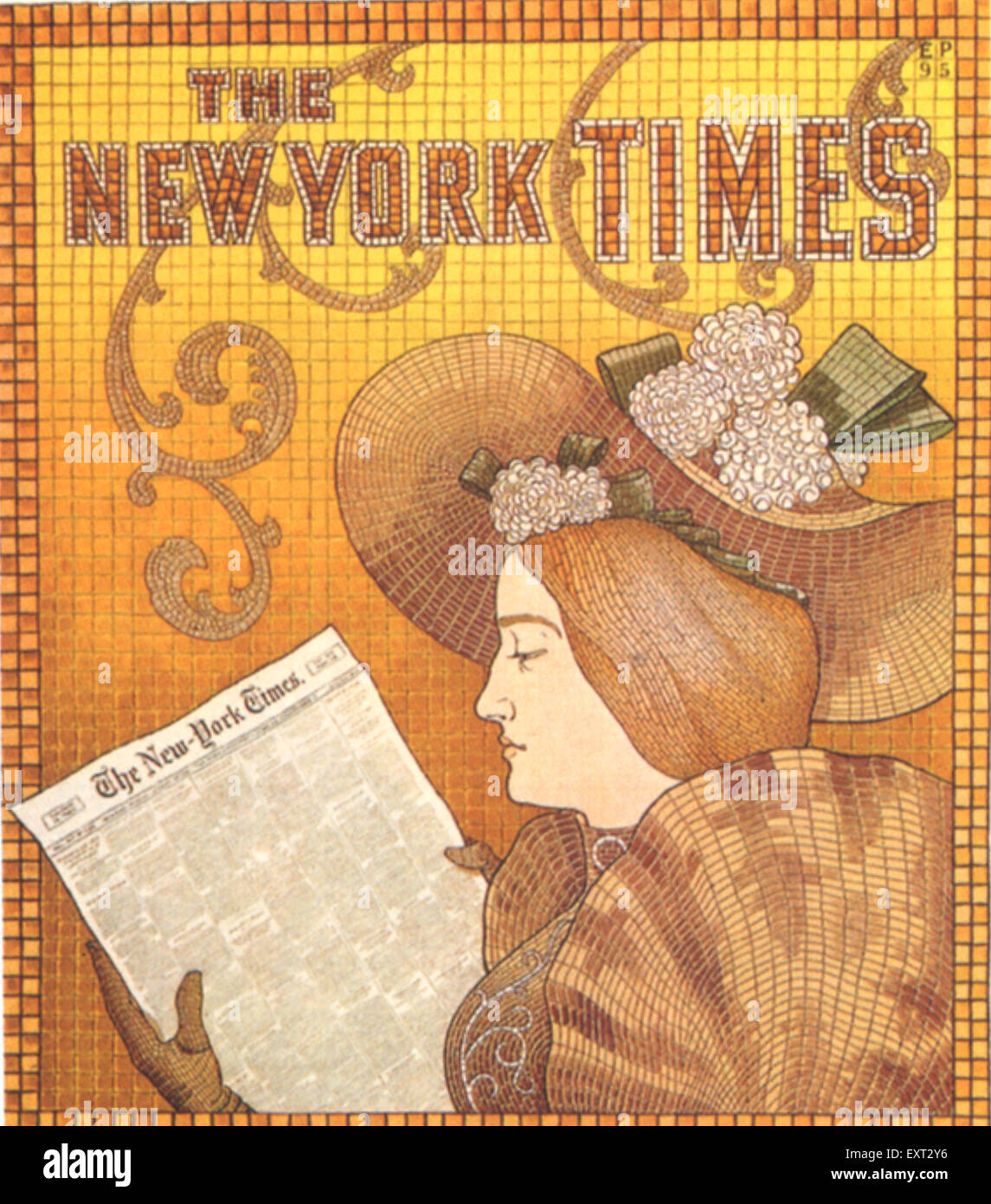 1890s USA The New York Times Magazine Cover Stock Photo - Alamy