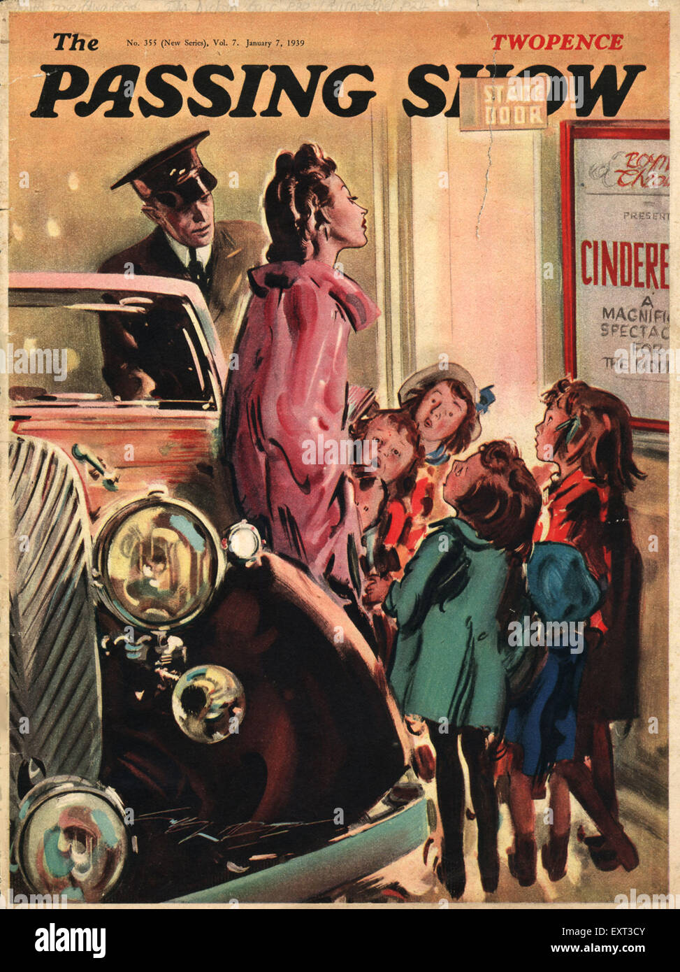 1930s UK the Passing Show Magazine Cover Stock Photo - Alamy
