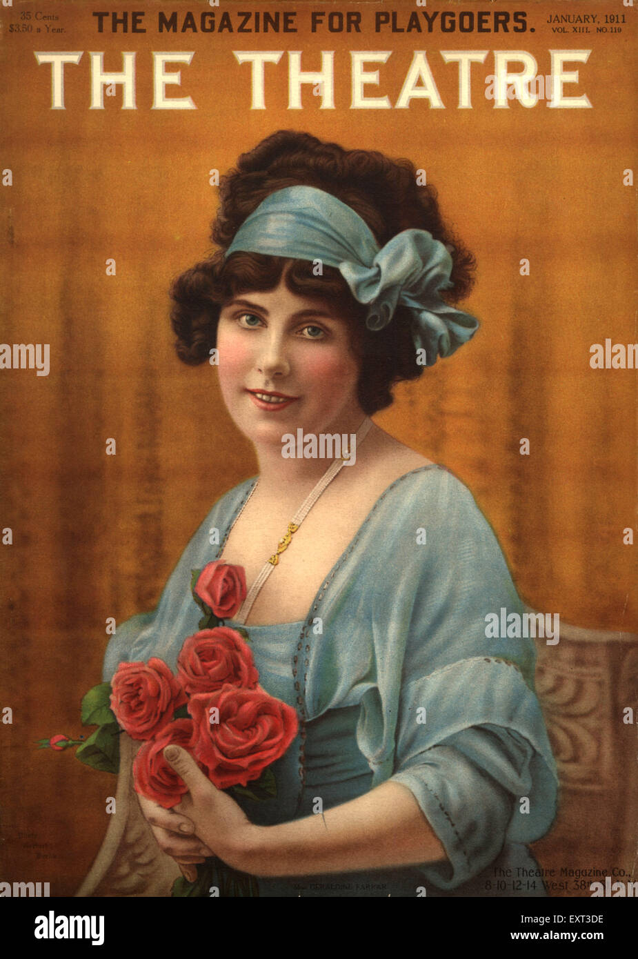 1910s USA The Theatre Magazine Cover Stock Photo - Alamy