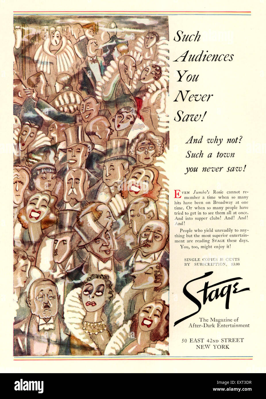 Stage magazine hi-res stock photography and images - Alamy