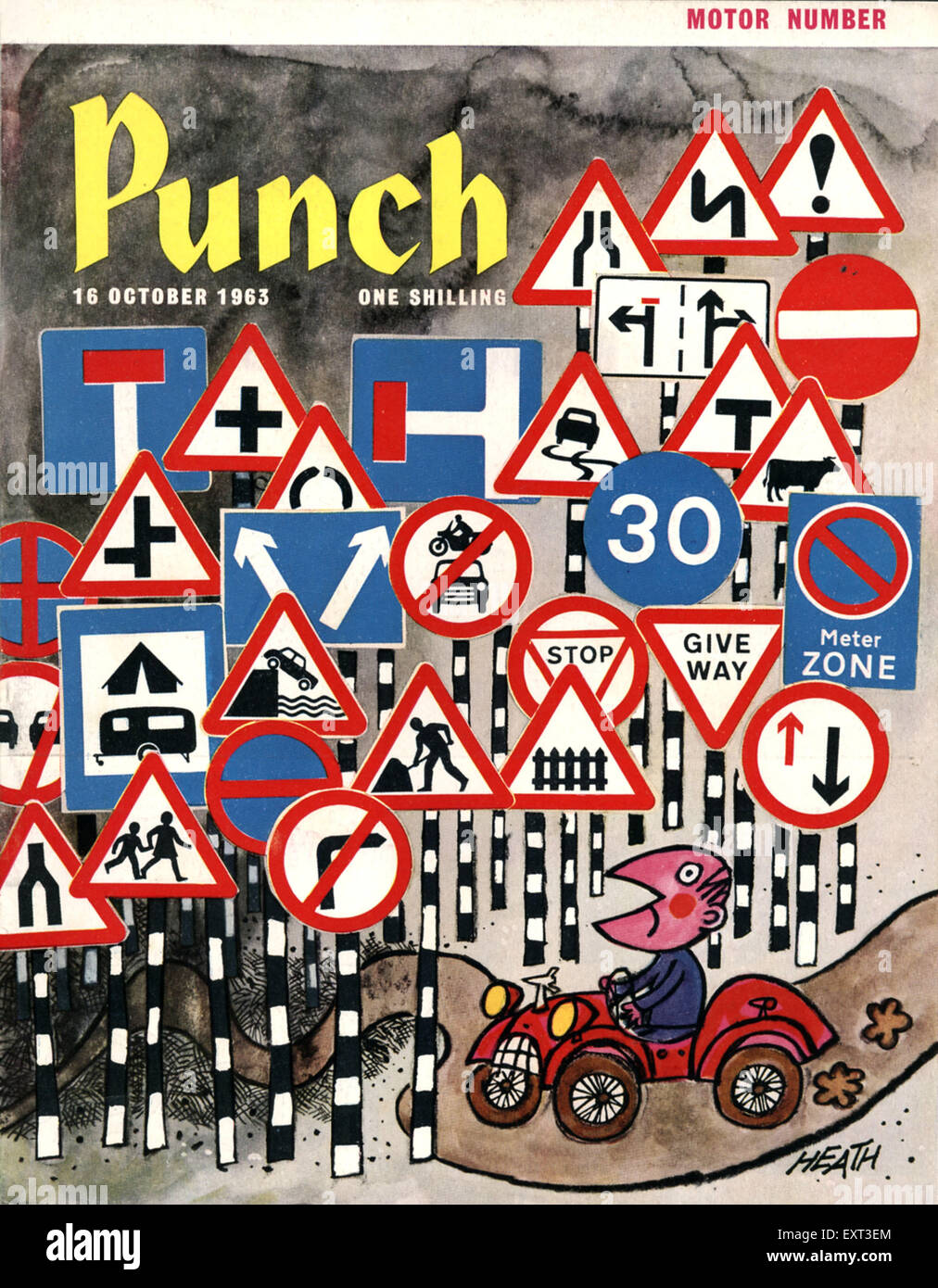 1960s uk punch magazine cover hi-res stock photography and images - Alamy