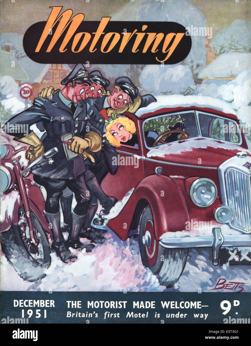 1950s motoring hi-res stock photography and images - Alamy