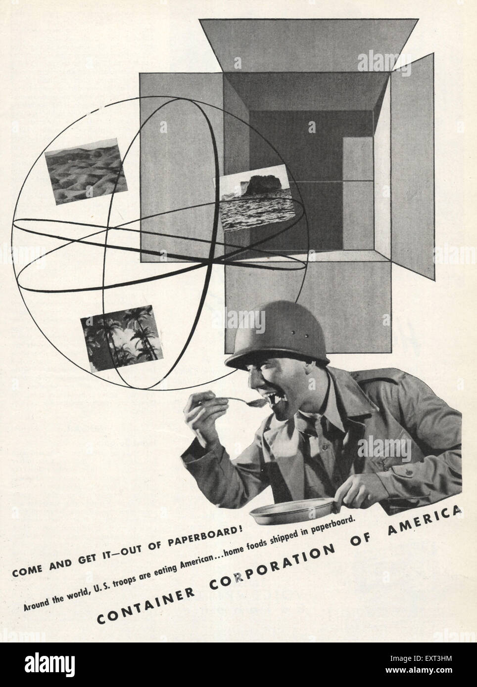 America 1940s hi-res stock photography and images - Alamy