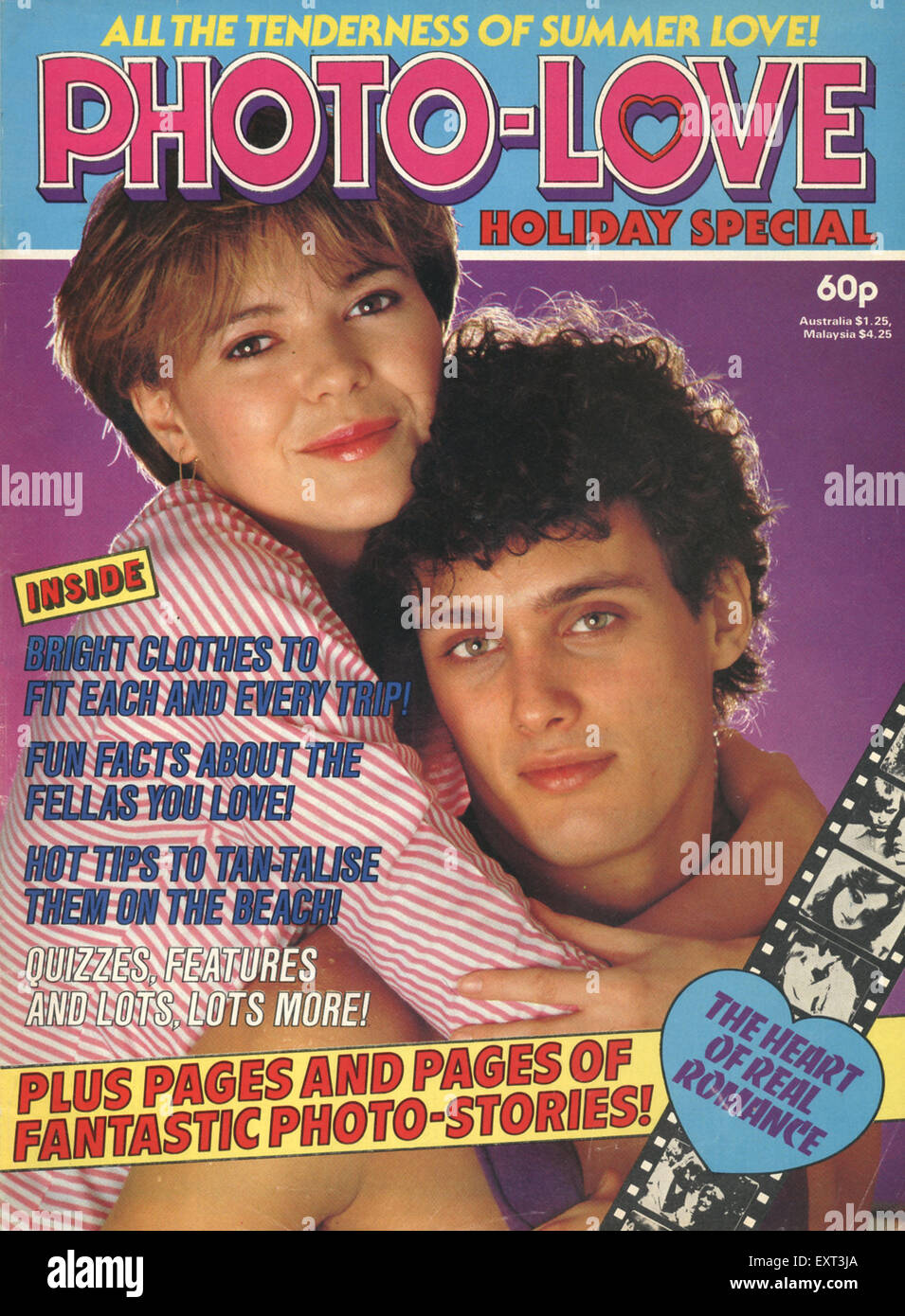 1980s UK Photo-Love Magazine Cover Stock Photo - Alamy