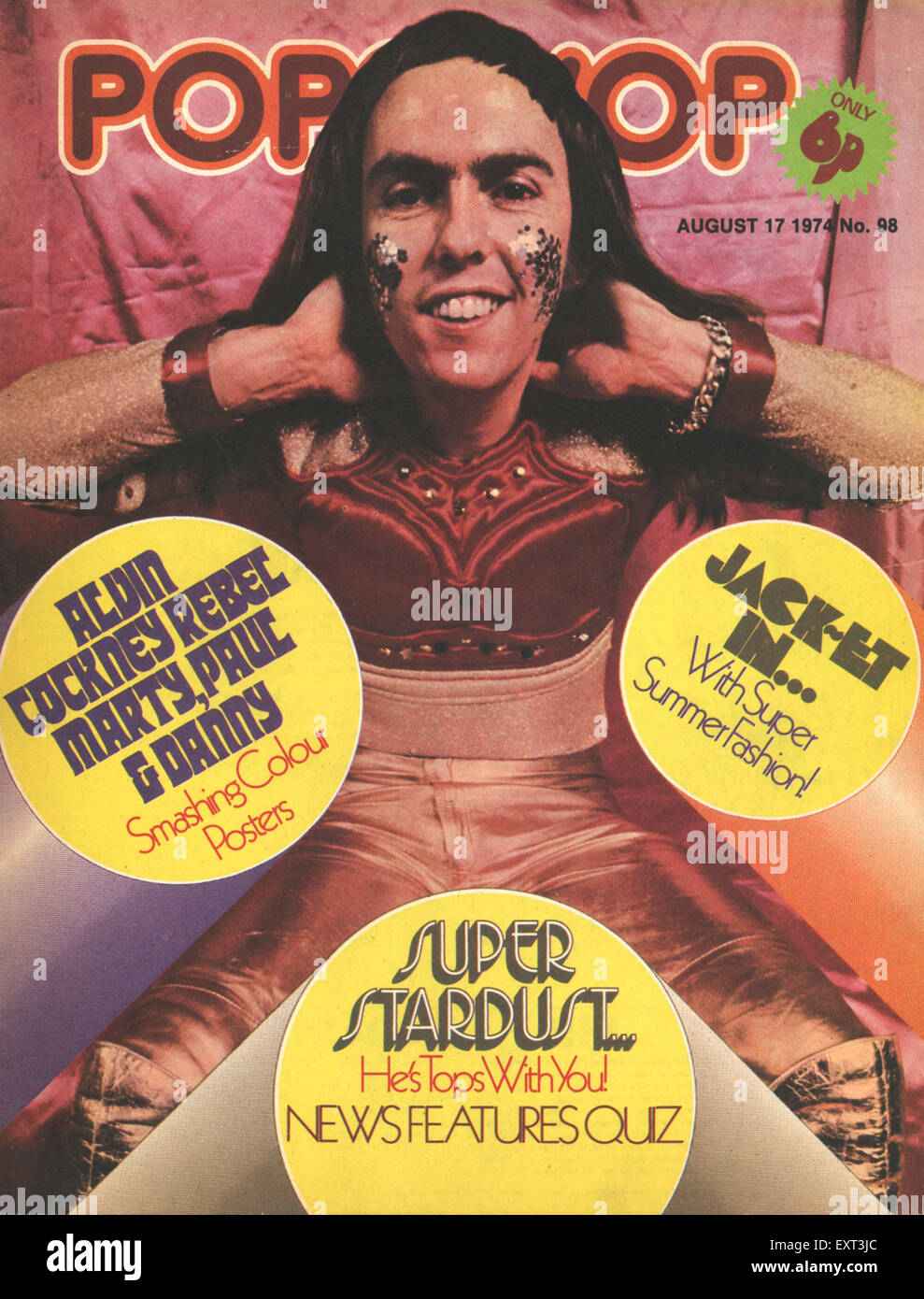 1970s UK Popswop Magazine Cover Stock Photo - Alamy