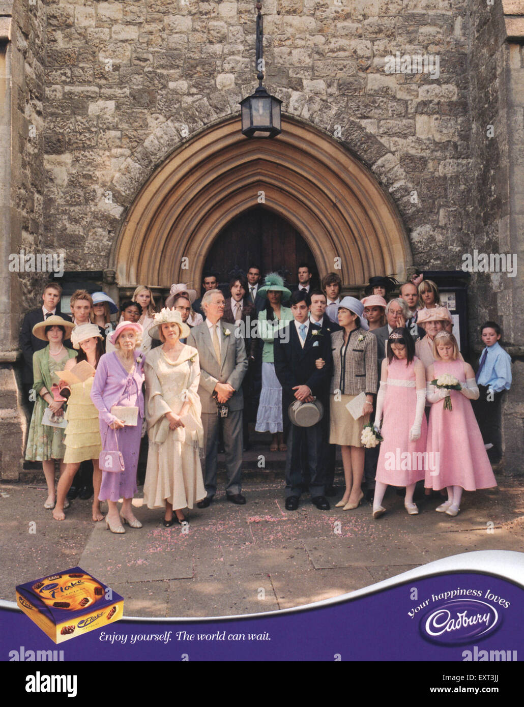 2000s UK Cadbury's Flake Moments Magazine Advert Stock Photo - Alamy