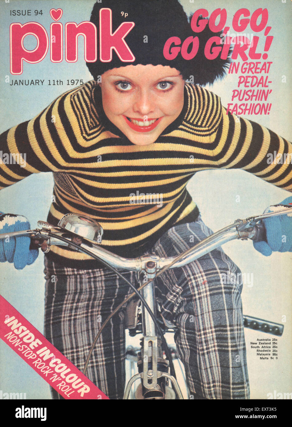 1970s Uk Pink Magazine Cover High Resolution Stock Photography and ...