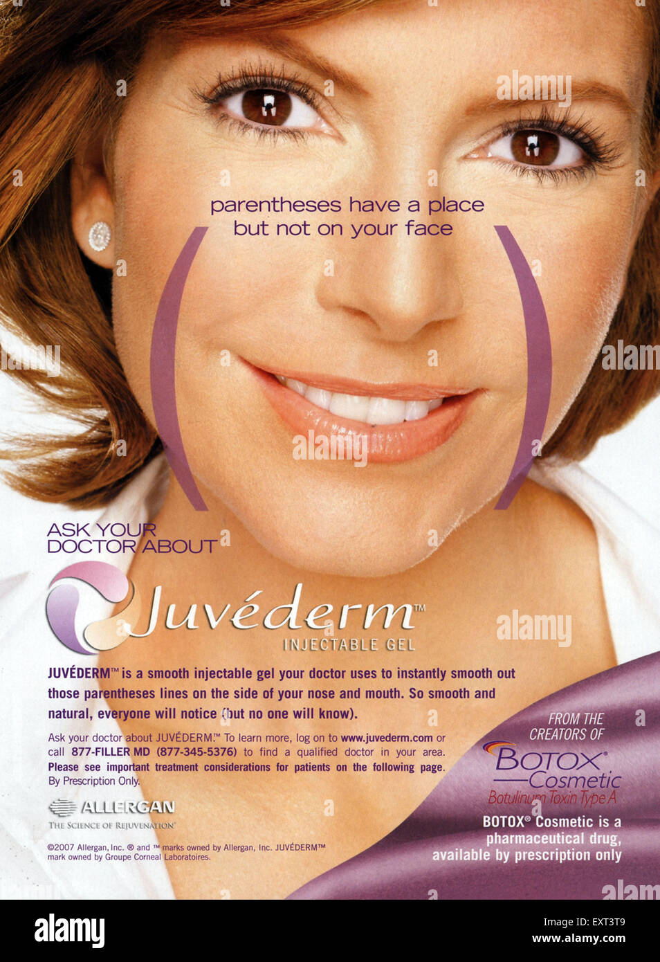 Botox Magazine Advertisement