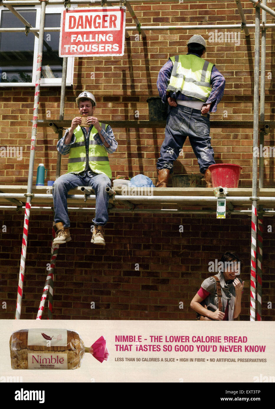 2000s UK Nimble Magazine Advert Stock Photo - Alamy