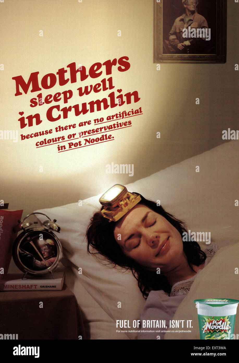 2000s UK Pot Noodles Magazine Advert Stock Photo - Alamy