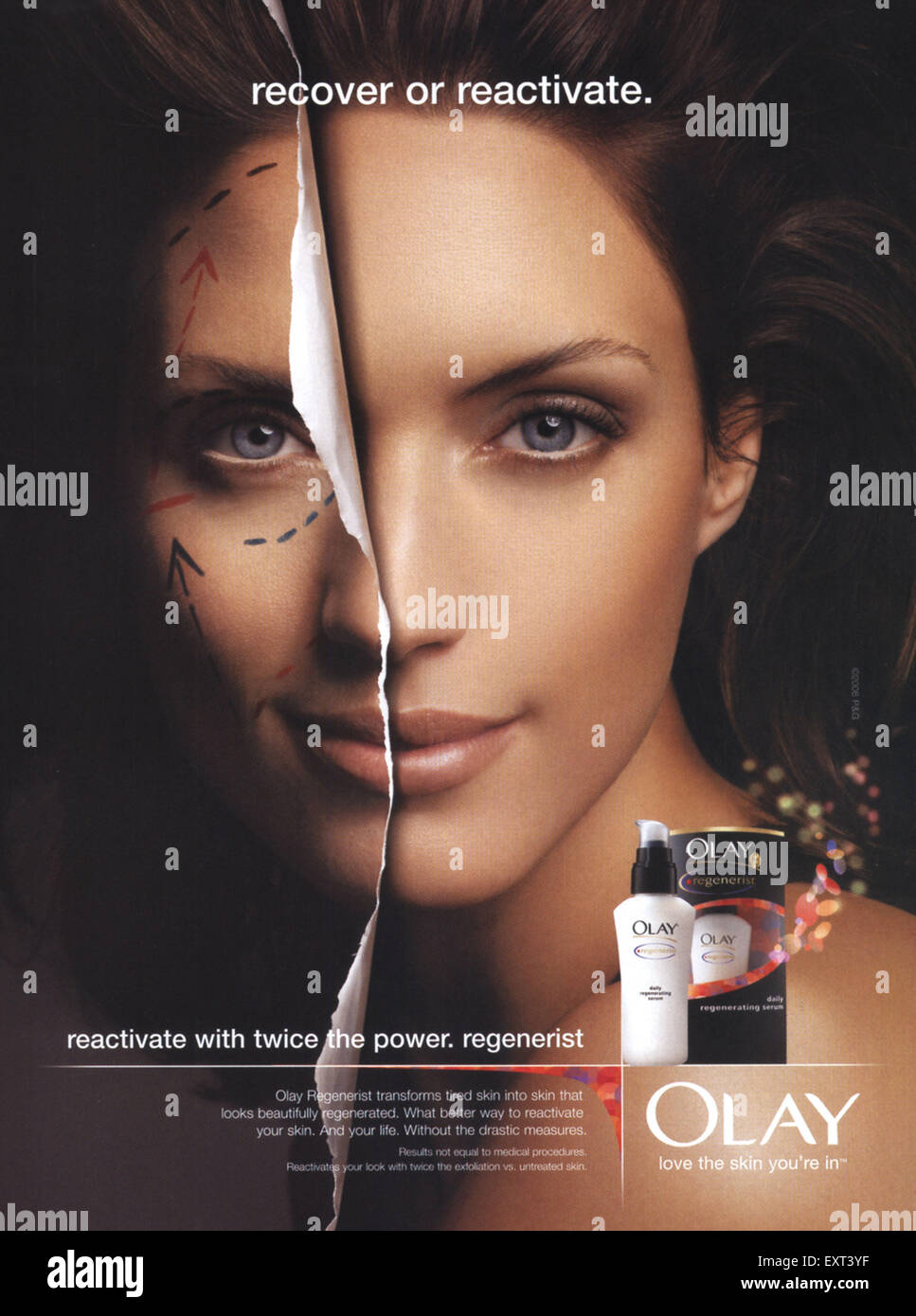 2000s uk olay magazine advert hi-res stock photography and images - Alamy