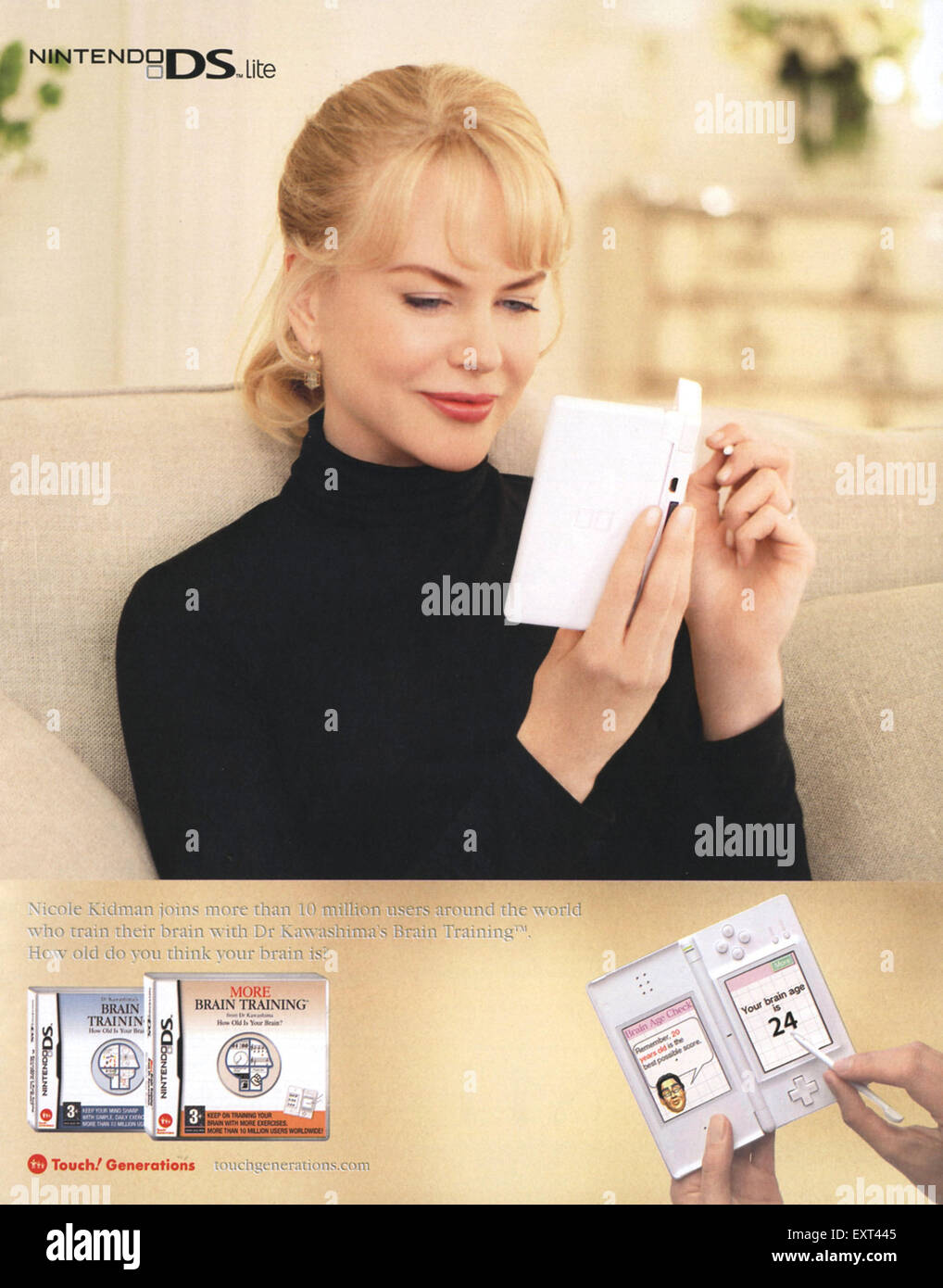 2000s UK Nintendo Magazine Advert Stock Photo - Alamy