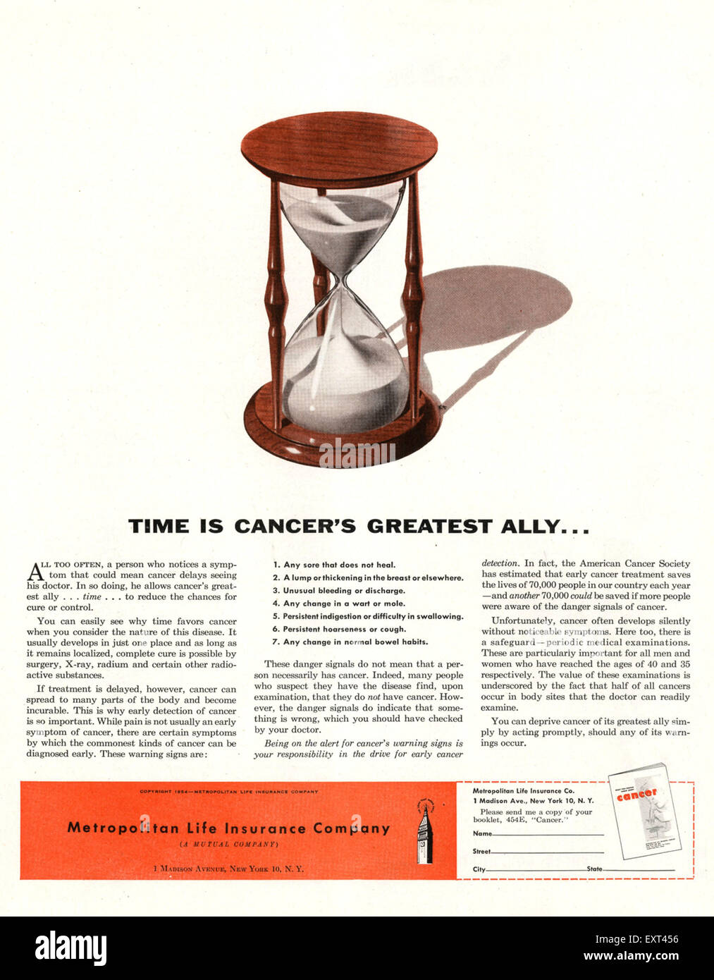 Metropolitan life insurance advert hi-res stock photography and images ...