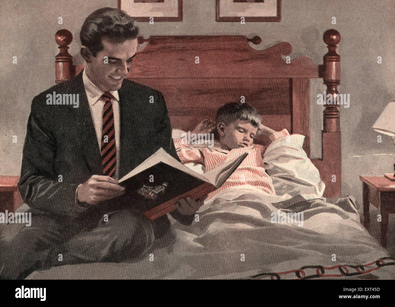1940s Bedtime Hi Res Stock Photography And Images Alamy