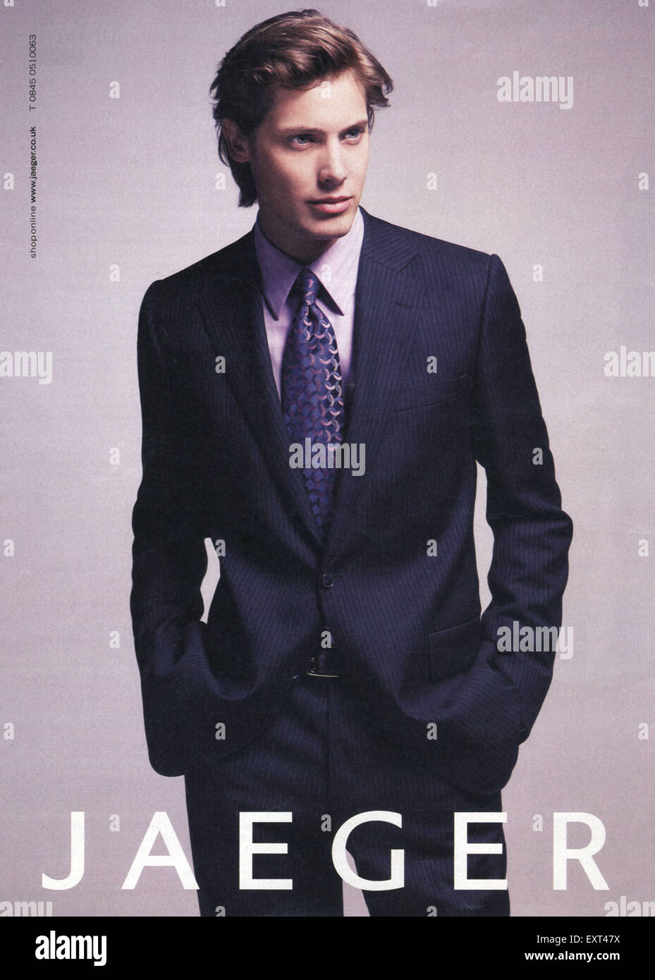 2000s UK Jaeger Magazine Advert Stock Photo - Alamy