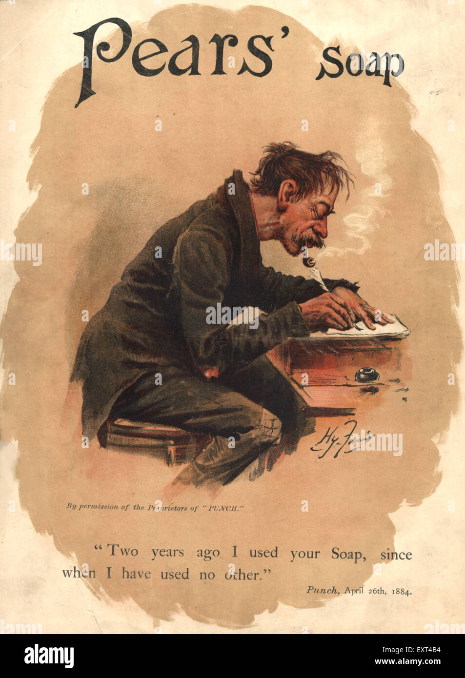 1880s UK Pears Magazine Advert Stock Photo - Alamy