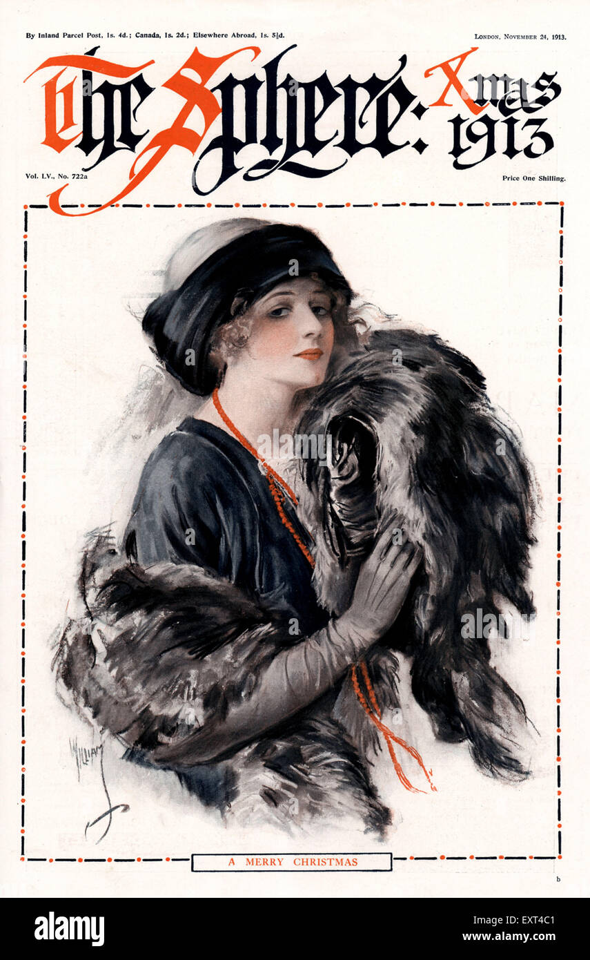1910s UK The Sphere Magazine Cover Stock Photo - Alamy