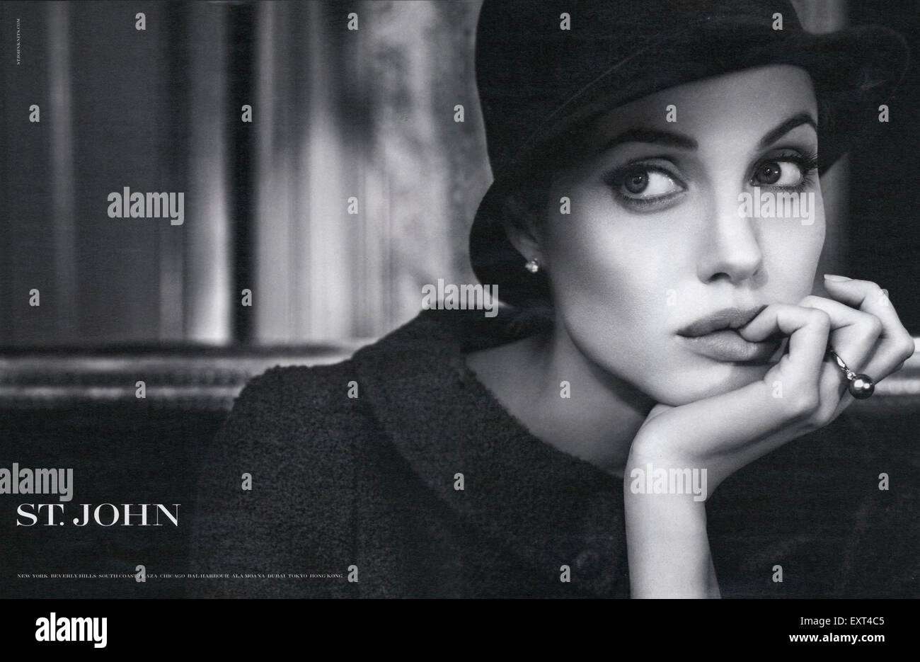 2000s USA St John Magazine Advert Stock Photo - Alamy