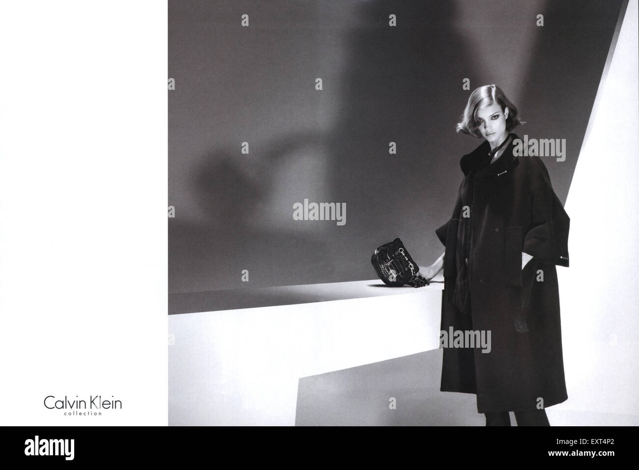 2000s UK Calvin Klein Magazine Advert Stock Photo - Alamy