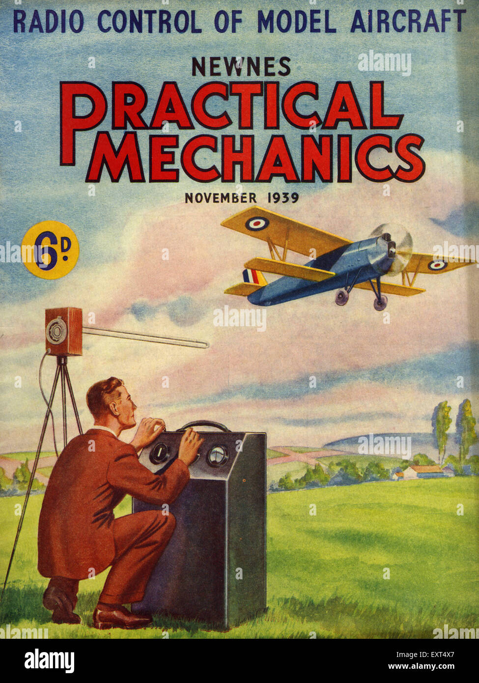 1930s UK Practical Mechanics Magazine Cover Stock Photo - Alamy
