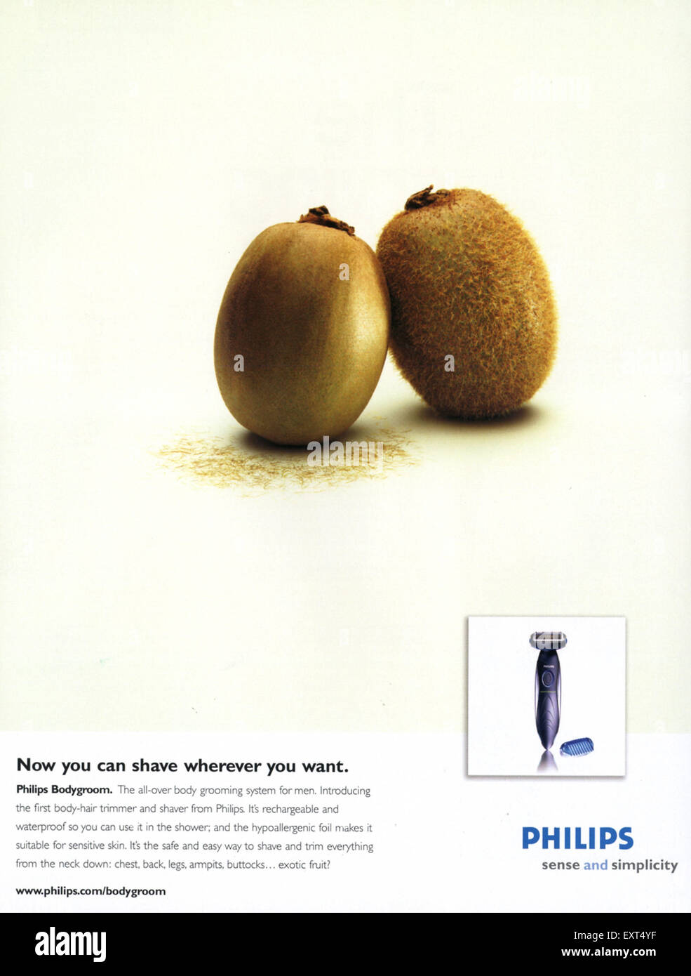 1990s UK Philips Magazine Advert Stock Photo - Alamy